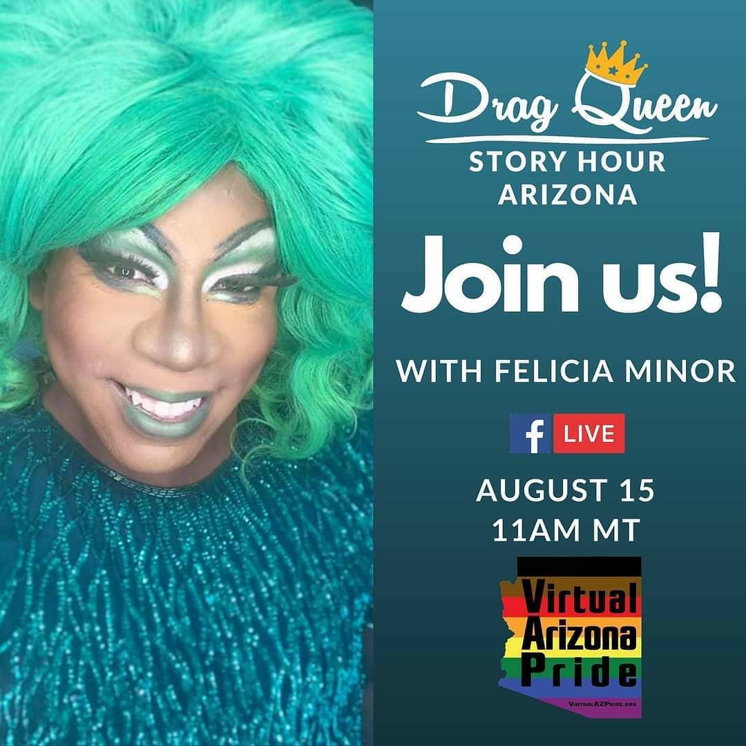 Upcoming event: Drag Queen Story Hour – Back to School with Felicia ...